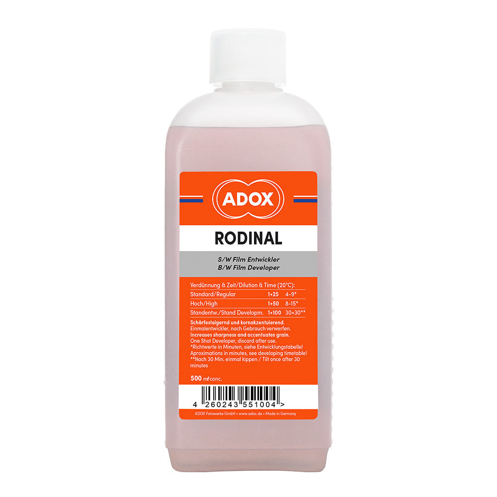 RODINAL B&W FILM DEVELOPER, 500ML — Legacy Photo Lab of Dallas